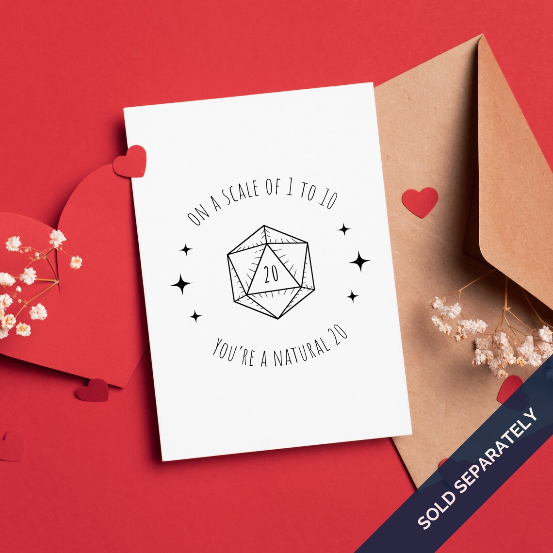 Dungeons and Dragons Sympathy Card, Crit Happens D&D Card, Nerdy Get ...