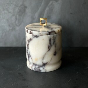 Marble Ice Bucket, Natural Stone Jar With Lid, Marble Ice Cooler ...
