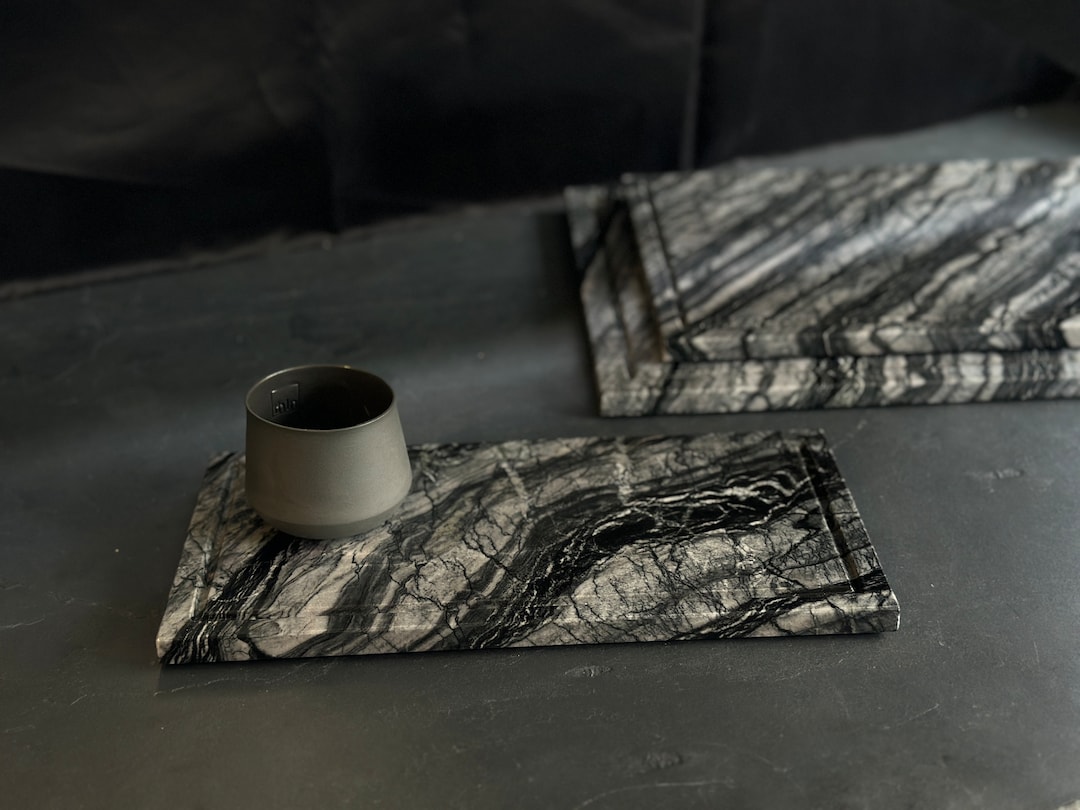 Antique Marble Serving Boards, Marble Home Decor Piece, Coffee Table ...