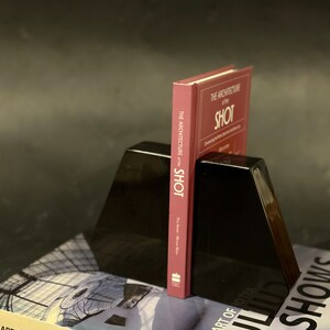 Black Bookend Decor, Aesthetic Desk Decor, Bookshelf Decor, Bookends ...