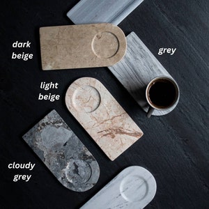 Marble Coffee Coasters, Stone Coaster Set, Marble Home Decor, Marble ...