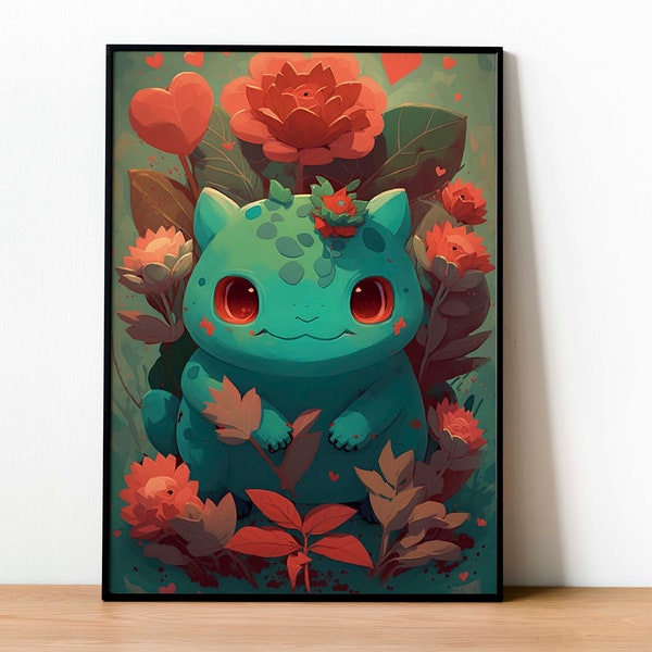 Bulbasaur Poster - Etsy