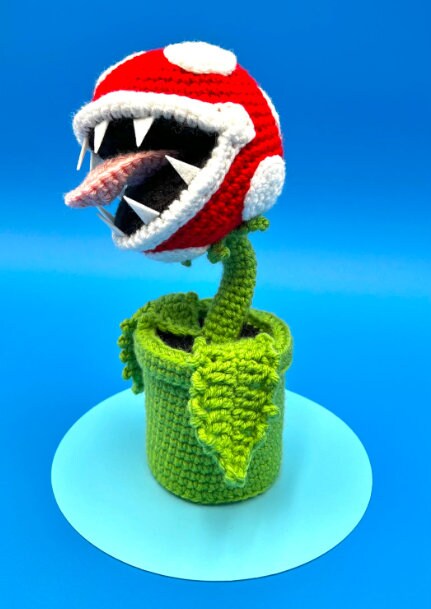 Piranha Plant Crochet Pattern - Etsy