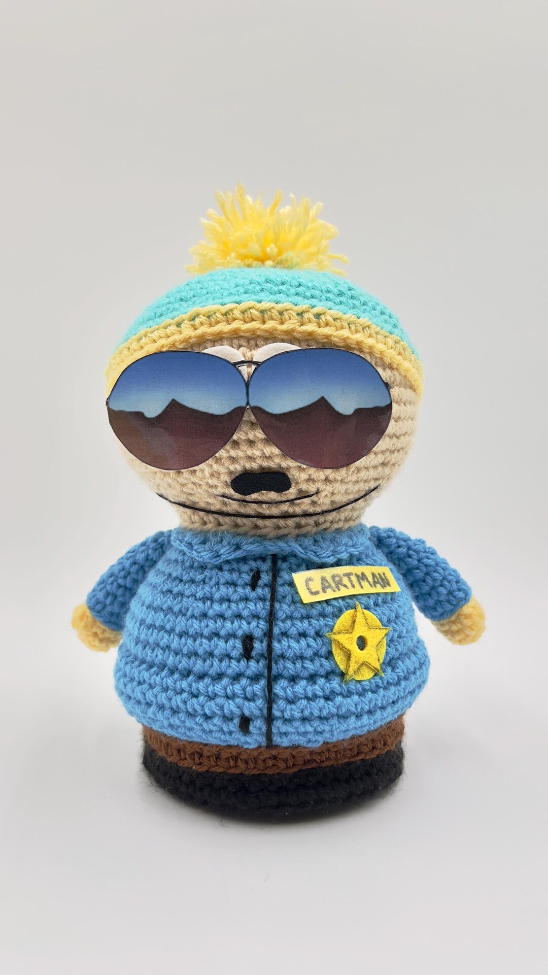 Officer Cartman Crochet Pattern - Etsy