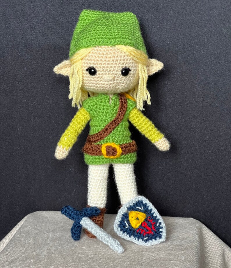Legend of Zelda: Link Crochet Pattern - Etsy