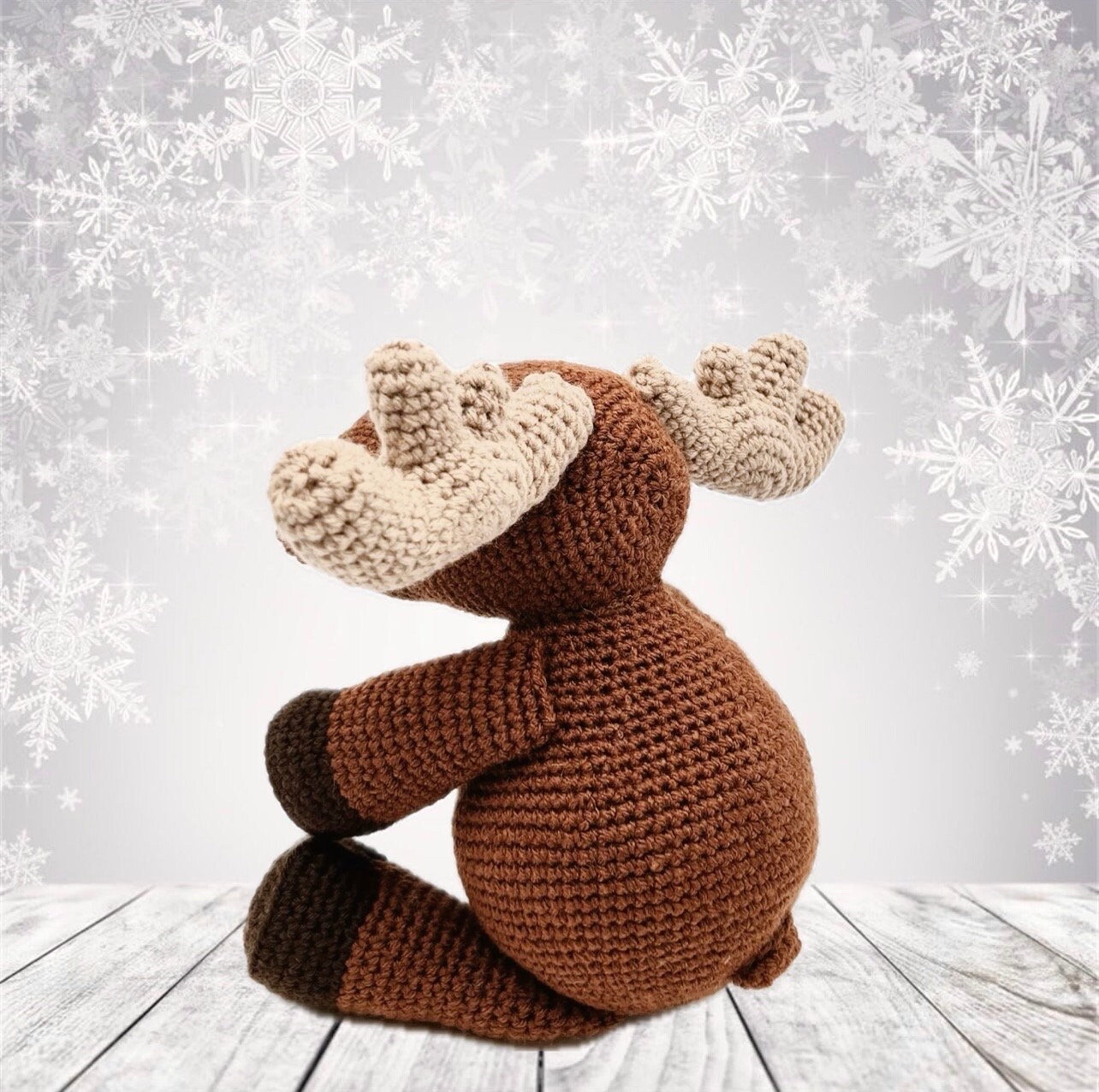 Maple the Moose Crochet Pattern - Etsy