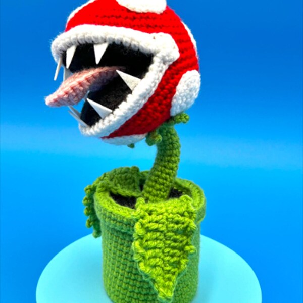 Super Mario Piranha Plant - Etsy