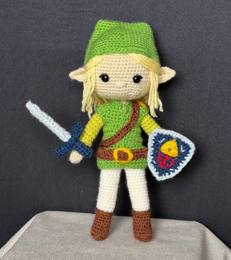 Legend of Zelda: Link Crochet Pattern - Etsy