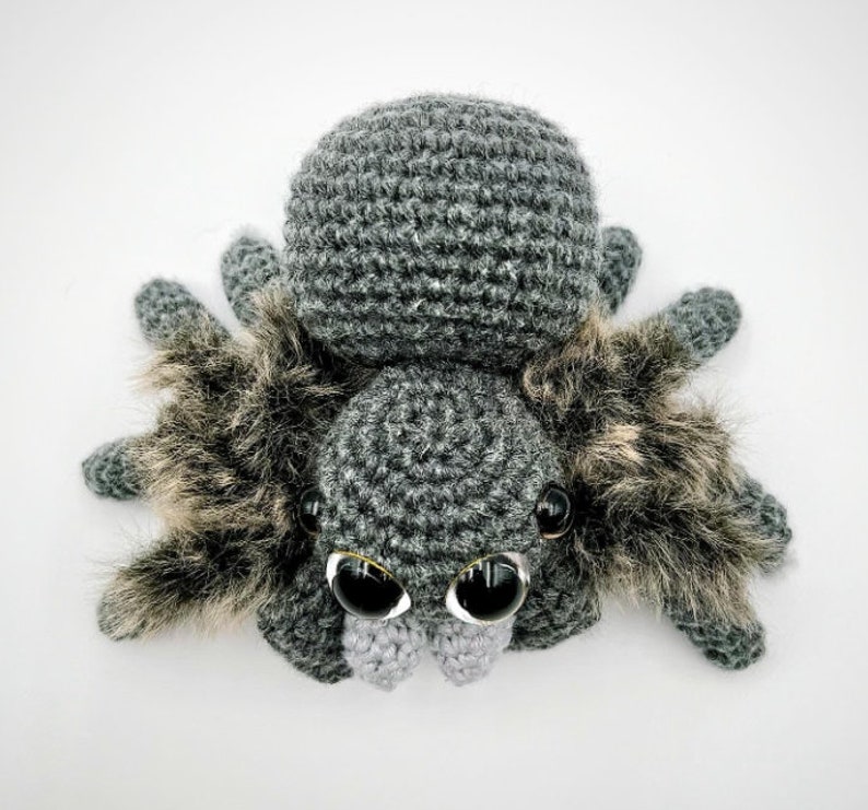 Jumping Spider Crochet Pattern - Etsy