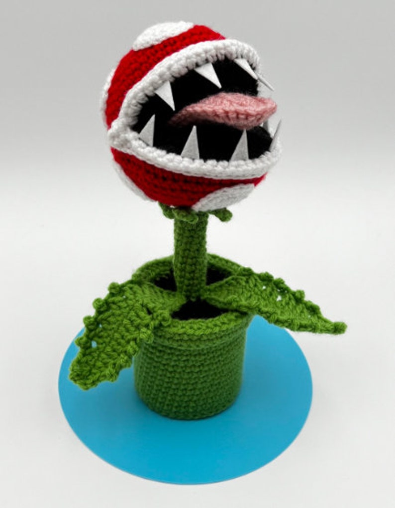 Piranha Plant Crochet Pattern - Etsy
