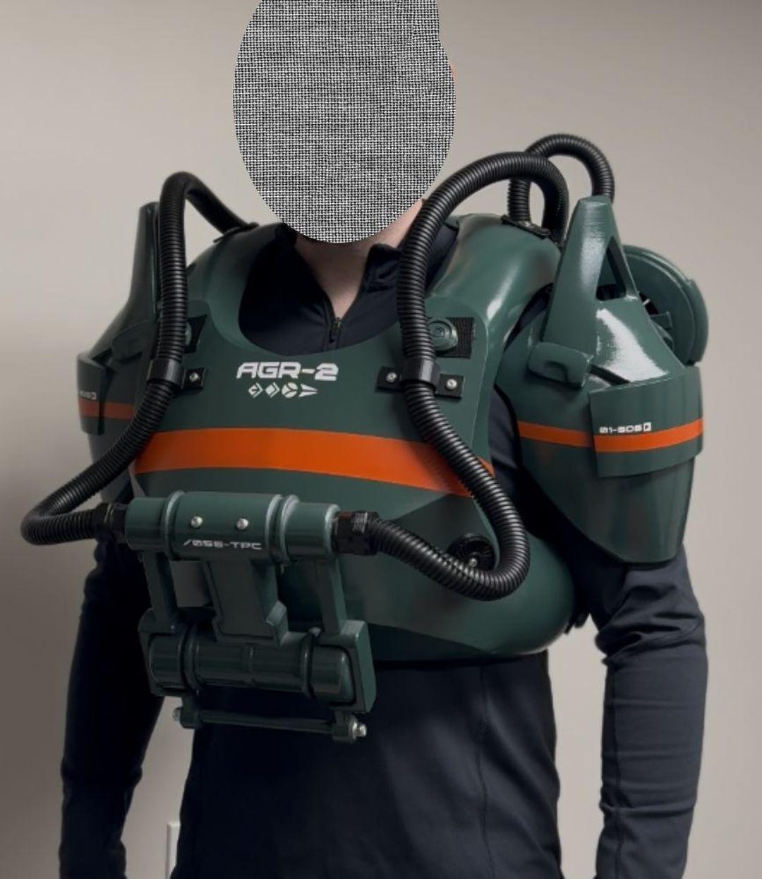 Sci-fi Aquatic Marine Suit Chest Armor Cosplay | 3D Printed, Wearable ...
