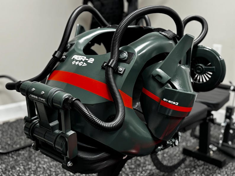 Sci-fi Aquatic Marine Suit Chest Armor Cosplay | 3D Printed, Wearable ...