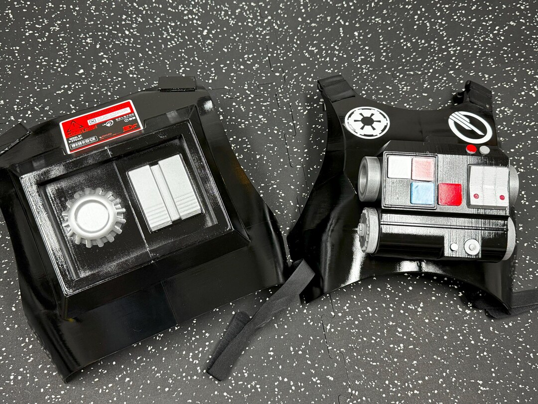 Inferno Squad Tie Pilot Chest Armor Cosplay | 3D Printed, Wearable - Etsy