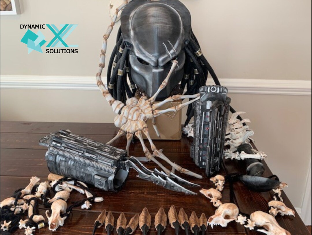 Rare Predator Avp Inspired Armour Helmet With Guantlets and - Etsy UK