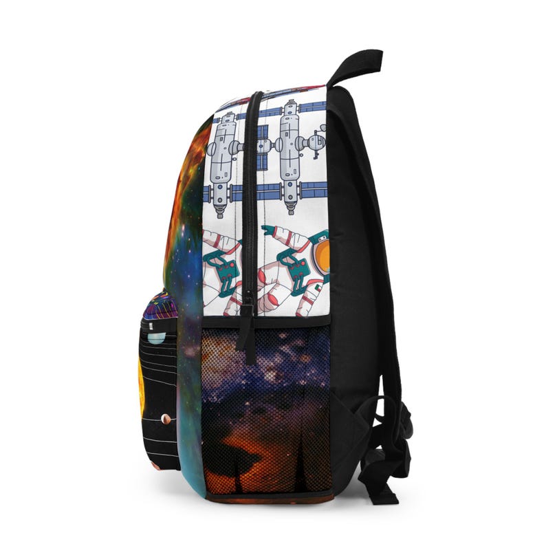 Solar System Planets Backpack | Space Nebula Rockets Galaxy Print ...