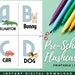 Printable Alphabet- 26 ABC Flash Cards for Toddlers, Preschool, Early ...