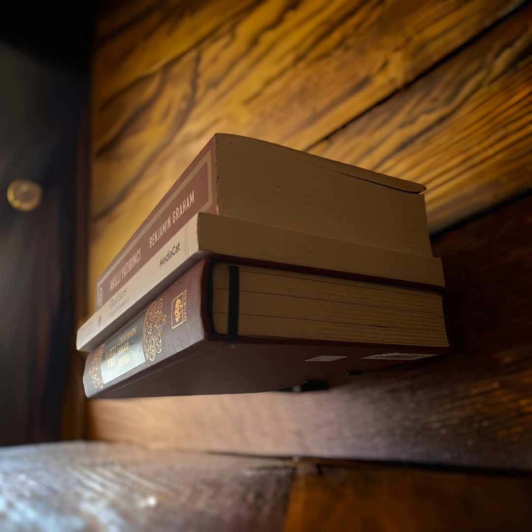 3PCS Floating Book Shelf Invisible Book Shelf Bookshelf - Etsy