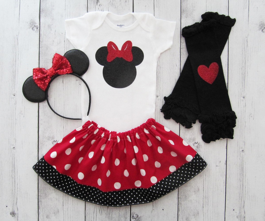 Minnie Mouse Halloween Costume for Baby to Toddler-cute Costume, Mini ...