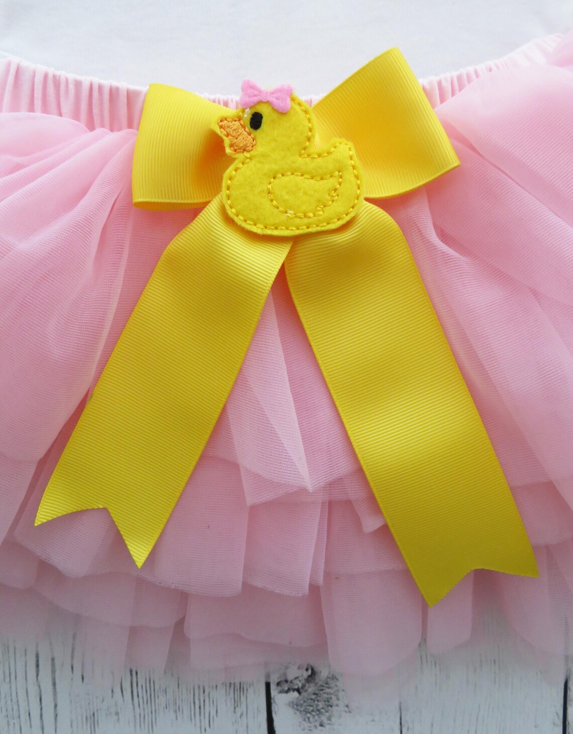 Oh Duck! 2nd Birthday Outfit With Pink Tutu - Rubber Ducky Birthday ...