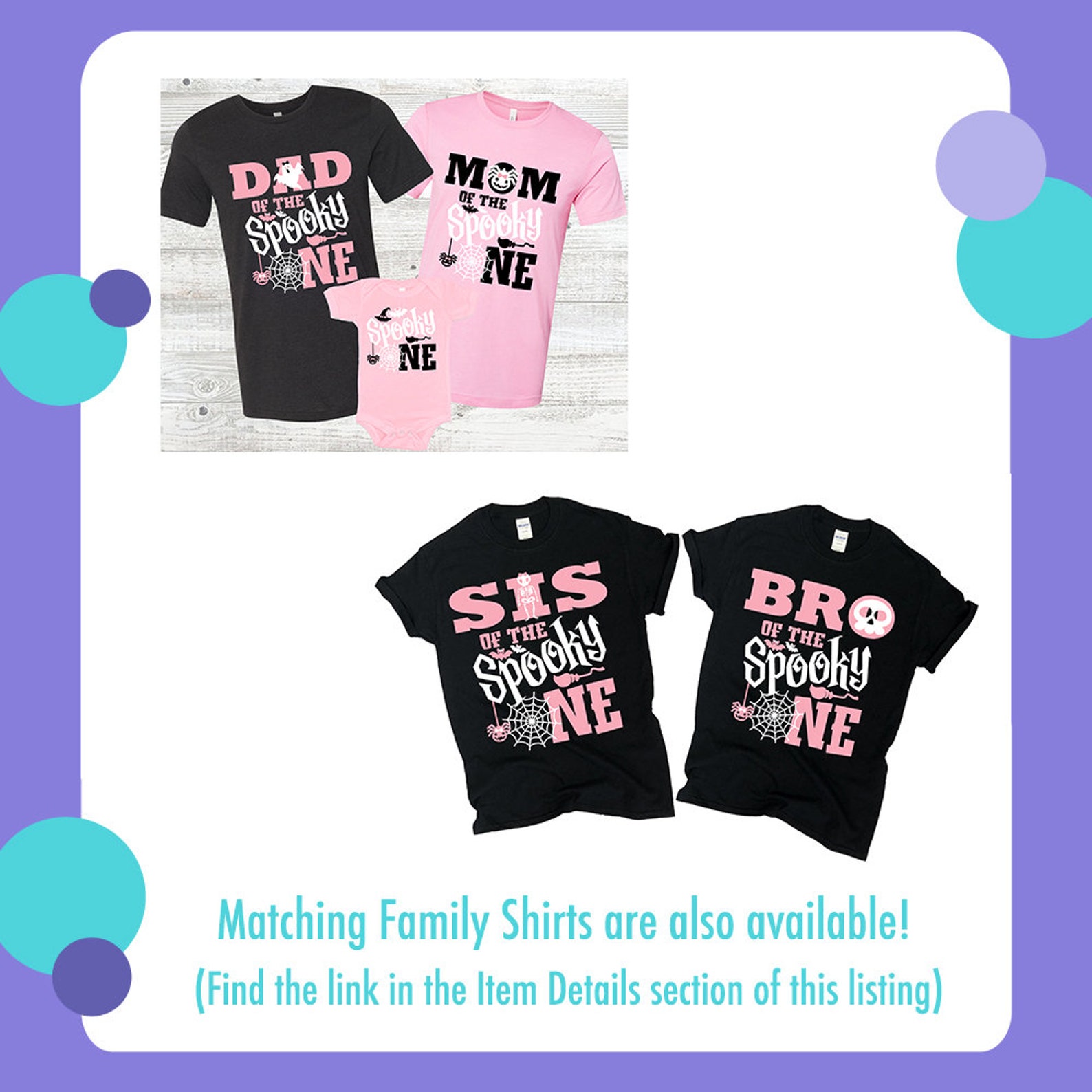 Spooky One Birthday Outfit in Light Pink and Black Our - Etsy