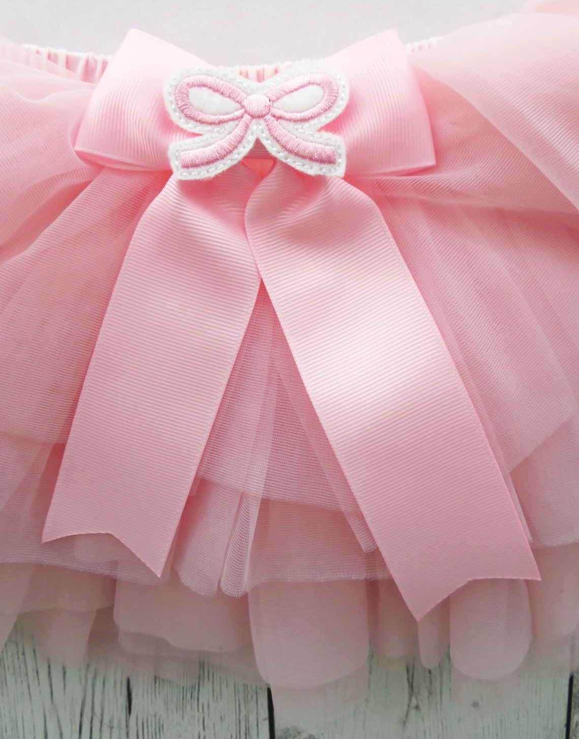 Little Miss Onederful Birthday Outfit - Coquette Bow, Dainty Pink 1st ...