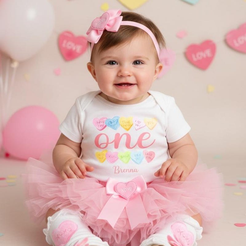 Baby Candy Hearts Dress - Etsy