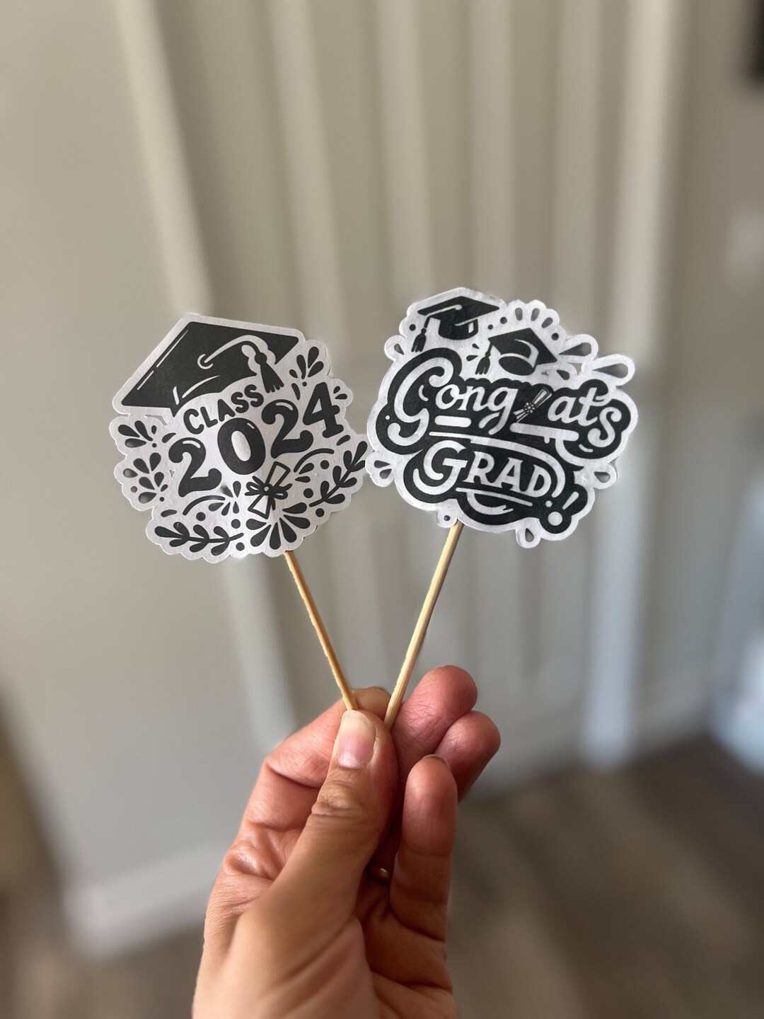 Graduation 2024 Cupcake Topper. Ready to Enhance Your Celebration With ...