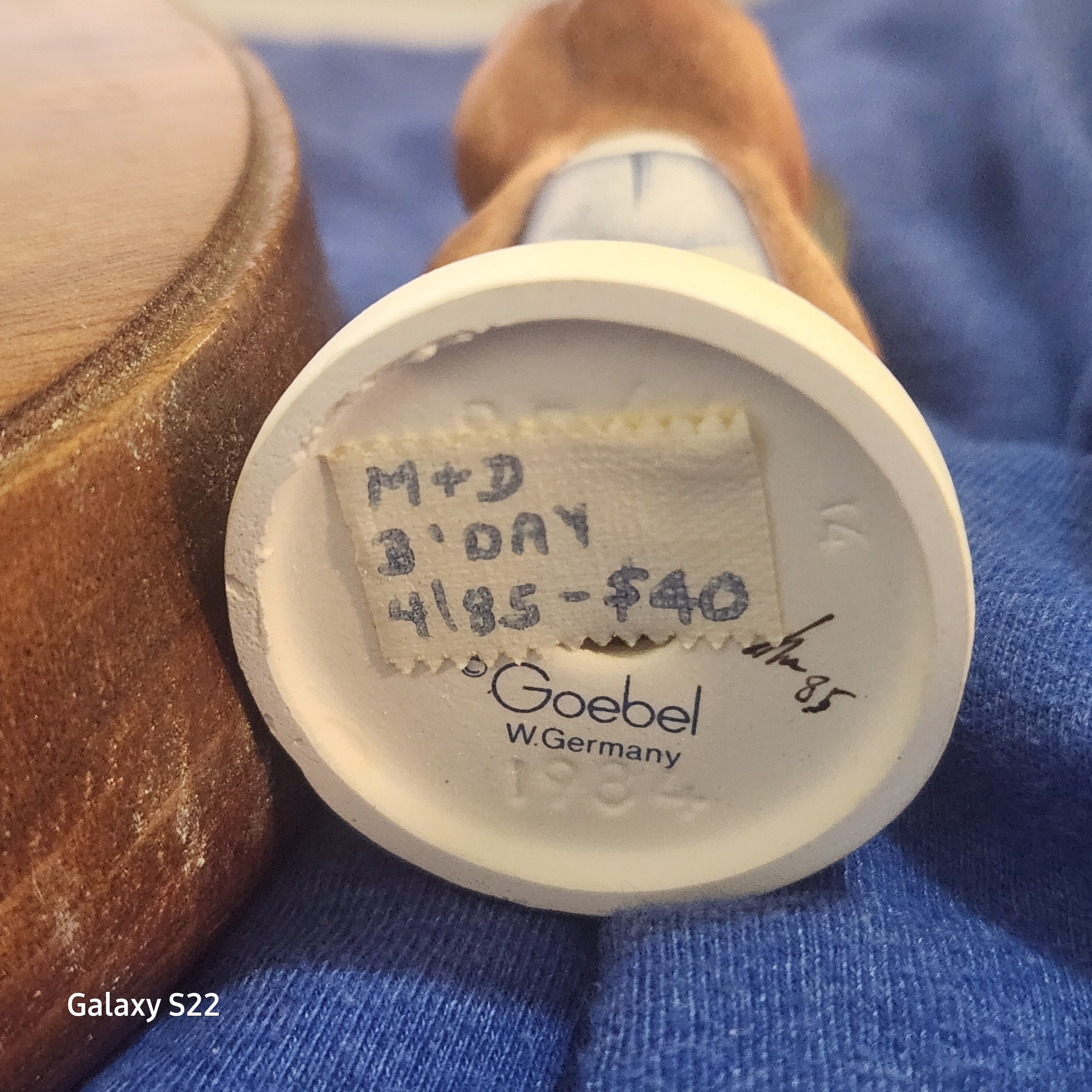 Serenade Goebel MI Hummel Goebel Collector's Club 1985 3.25 Figurine ...