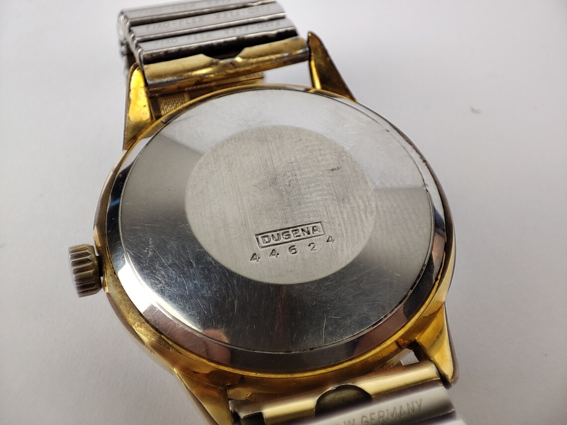 Vintage German Watch Dugena Tropica Automatic Mens Wristwatch, Rare ...