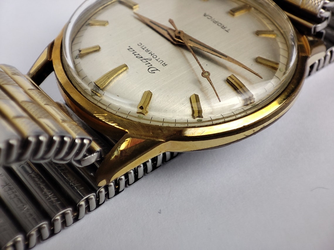 Vintage German Watch Dugena Tropica Automatic Mens Wristwatch, Rare ...