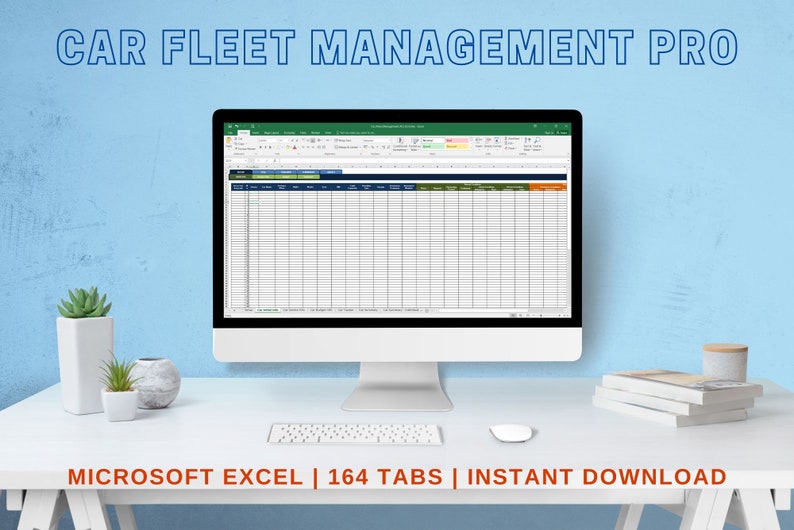 Car Fleet Business Management Excel Template - Etsy