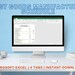 Cost of Goods Manufactured Schedule Excel Template - Etsy