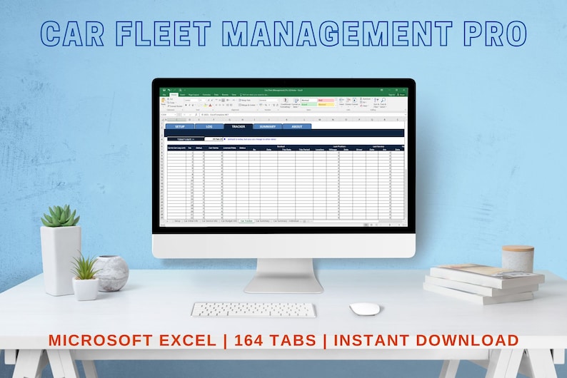 Car Fleet Business Management Excel Template - Etsy