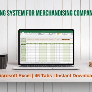 Double Entry Accounting Template - Excel Template With Examples - Etsy