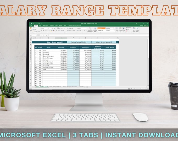 HR Compensation Data Analysis Worksheet, Salary Increase Guidelines ...