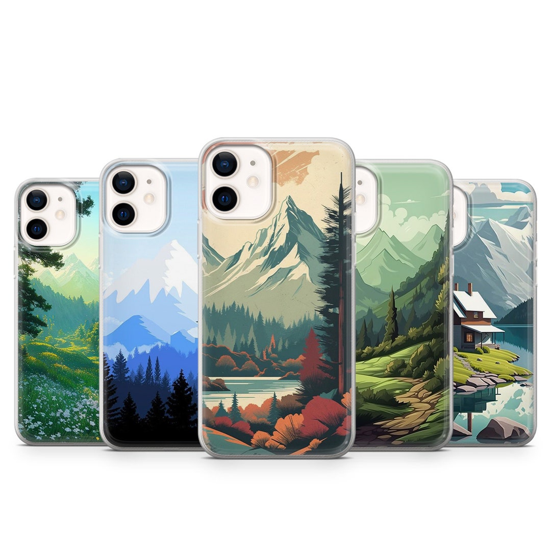 Mountain Phone Case Forest Landscape Cover Fit for iPhone 15 - Etsy Mountain Phone Case Forest Landscape Cover Fit for iPhone 15 - Etsy
