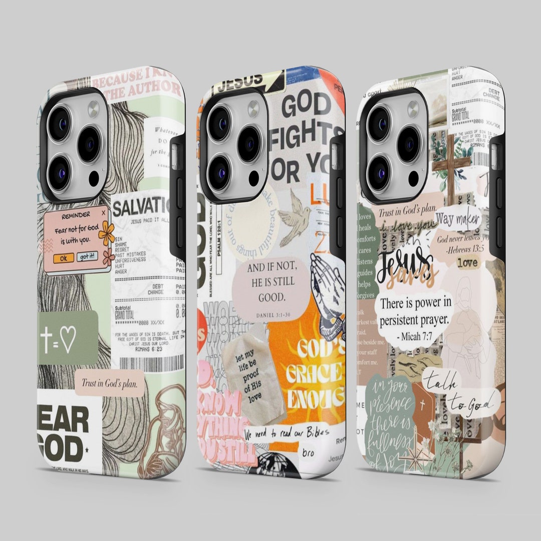 Religious Bible Verse Phone Case TOUGH Cover Fit for iPhone 15 Pro Max ...