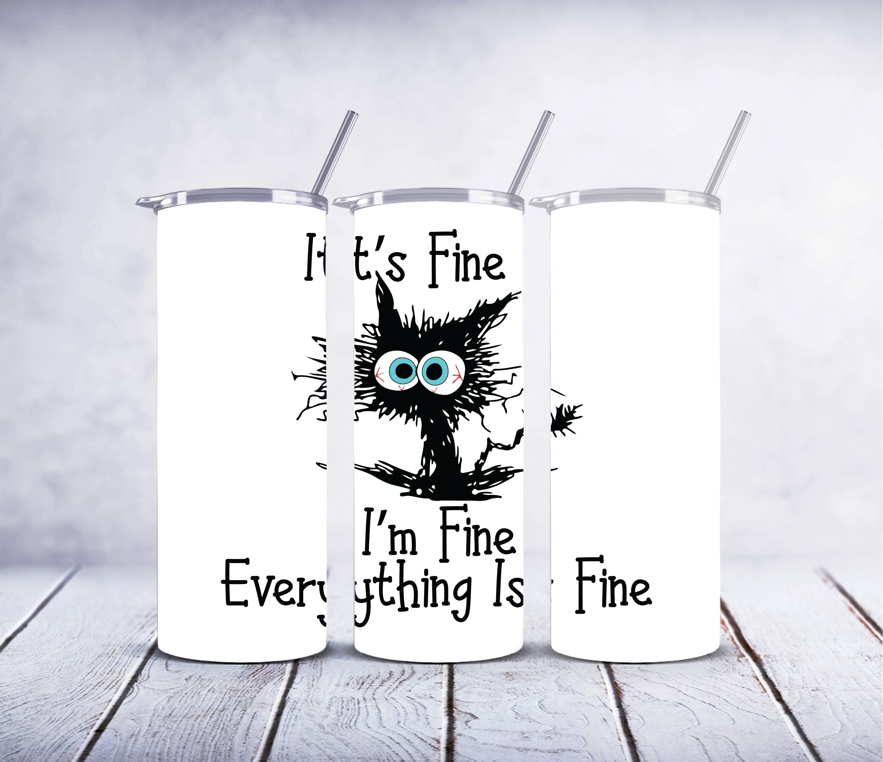 It's Fine I'm Fine Everything is Fine SVG It's - Etsy Canada