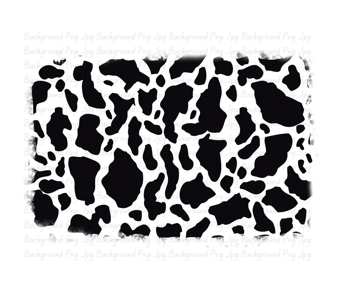 Cowhide Background PNG Sublimation Design, Cowhide Pattern PNG, Cowhide ...