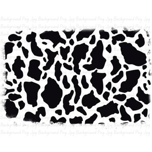 Cowhide Background PNG Sublimation Design, Cowhide Pattern PNG, Cowhide ...