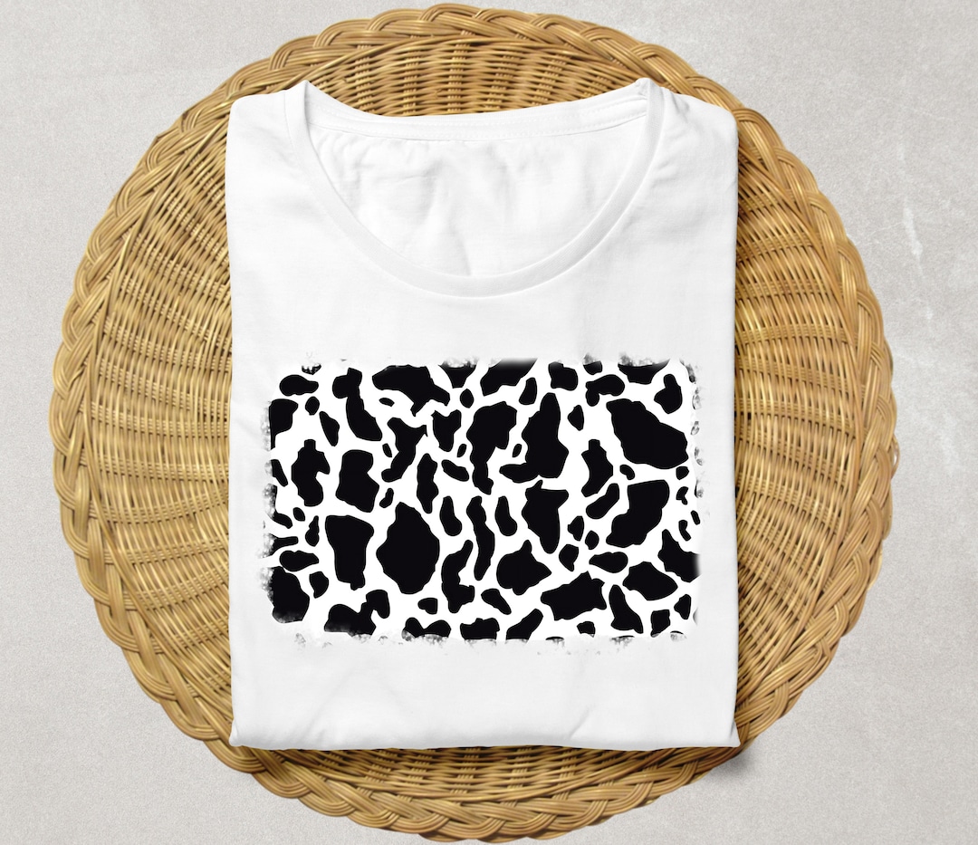 Cowhide Background PNG Sublimation Design, Cowhide Pattern PNG, Cowhide ...