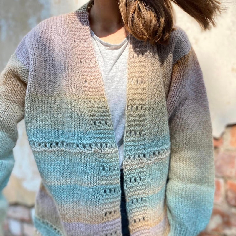 Hand Knit Jacket - Etsy