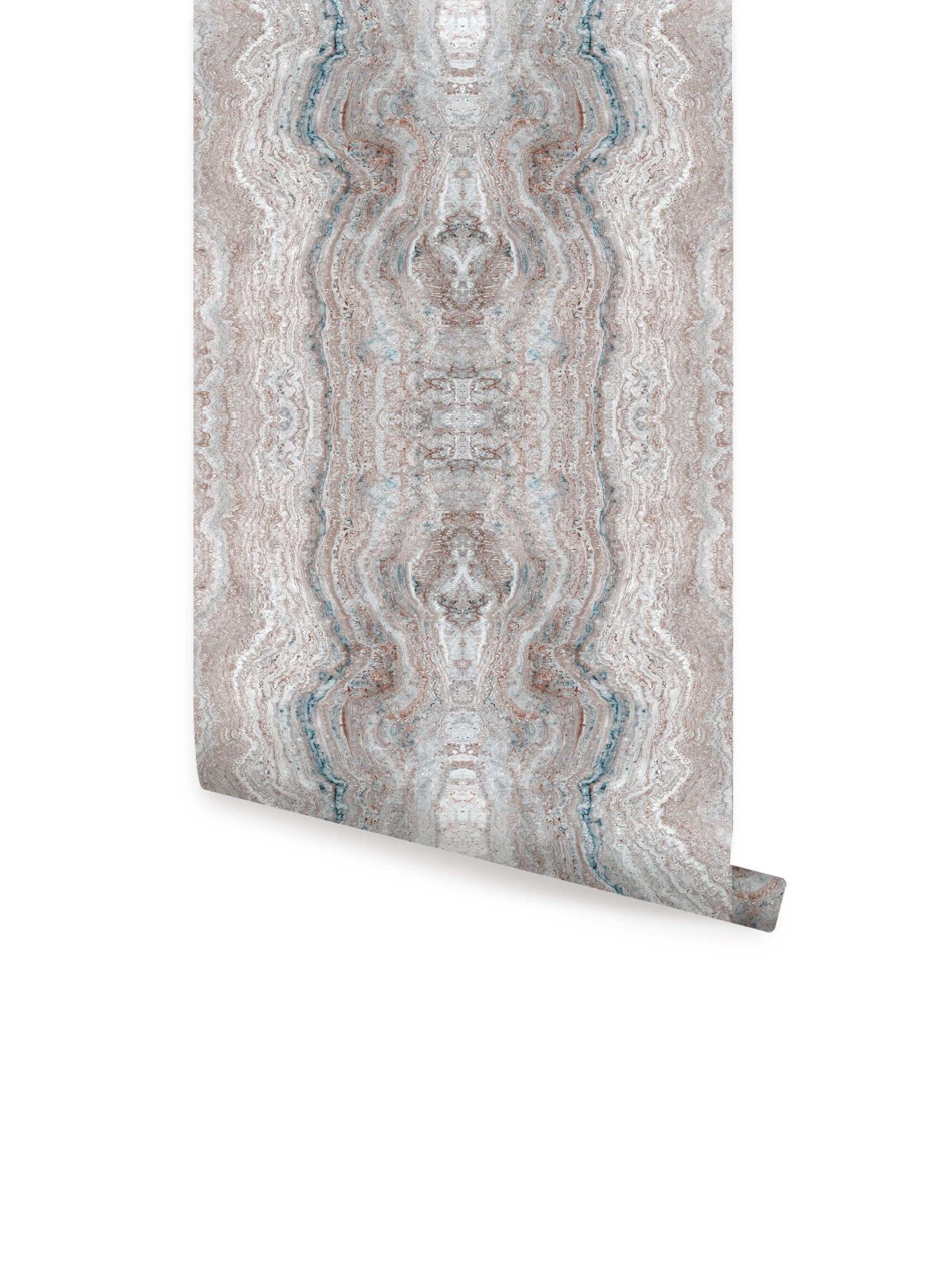 Grey Worn Persian Sediment Wallpaper - Etsy