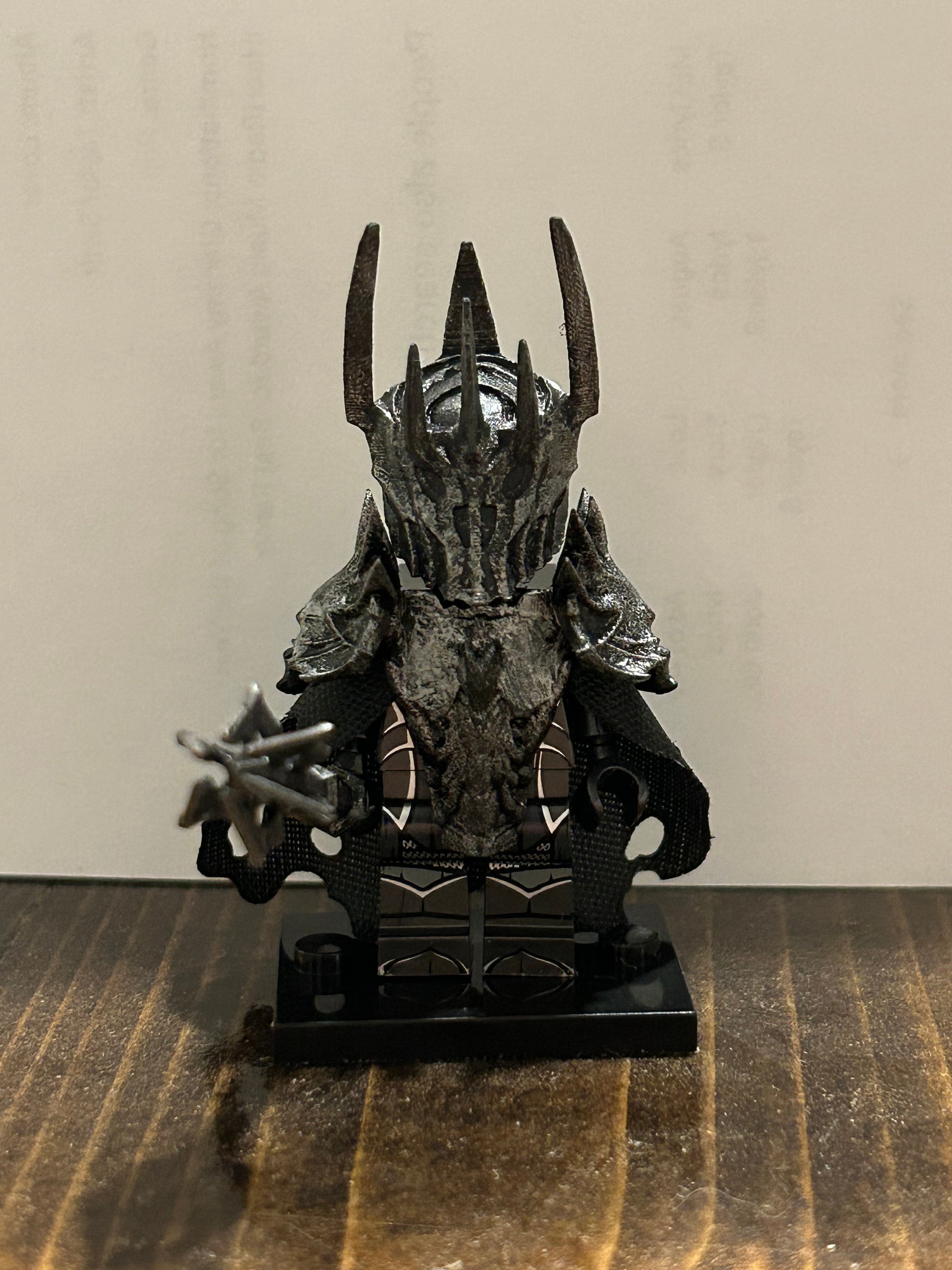 LEGO Lord of the Rings Sauron Minifigure MOC - Etsy