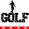 Female Golf SVG, Female Golfer SVG, Women Golf PNG, Golf Ball Svg ...
