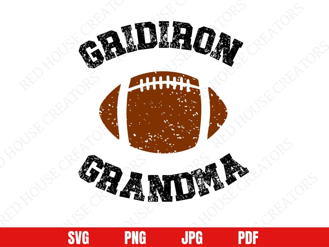 Football Grandma Svg Png, Football Shirt for Grandma, Football ...
