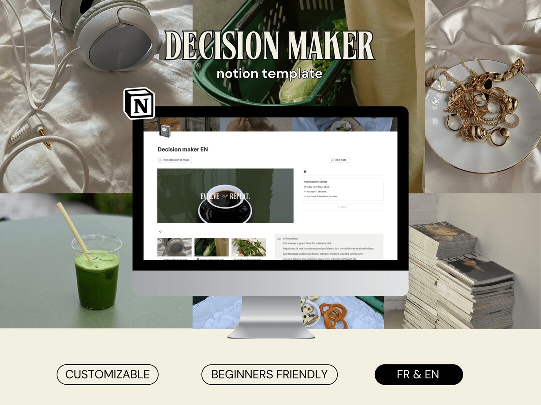 That Girl Decision Maker Concept Template - Etsy