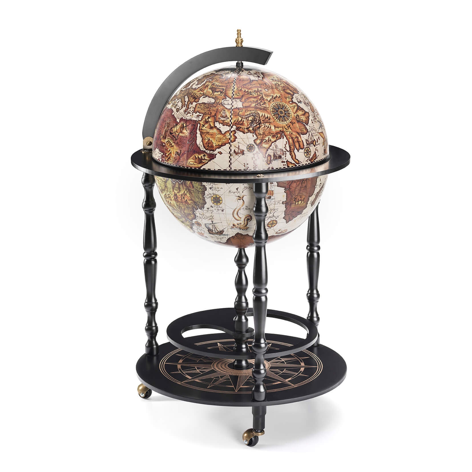 Volcano Globe Bar 'made in Italy' by Zoffoli - Etsy