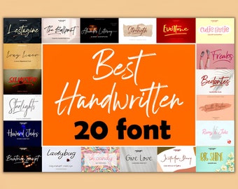 Absolute Font Collection Font Bundle, Handwritten Font, Calligraphy ...