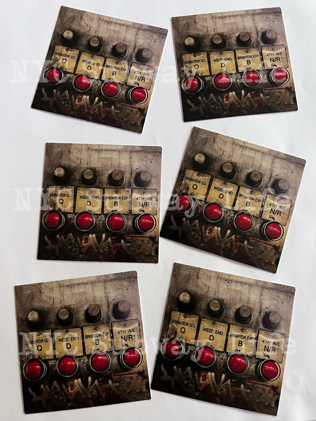 New York City Subway "punch Box" Sticker, Decal - Etsy